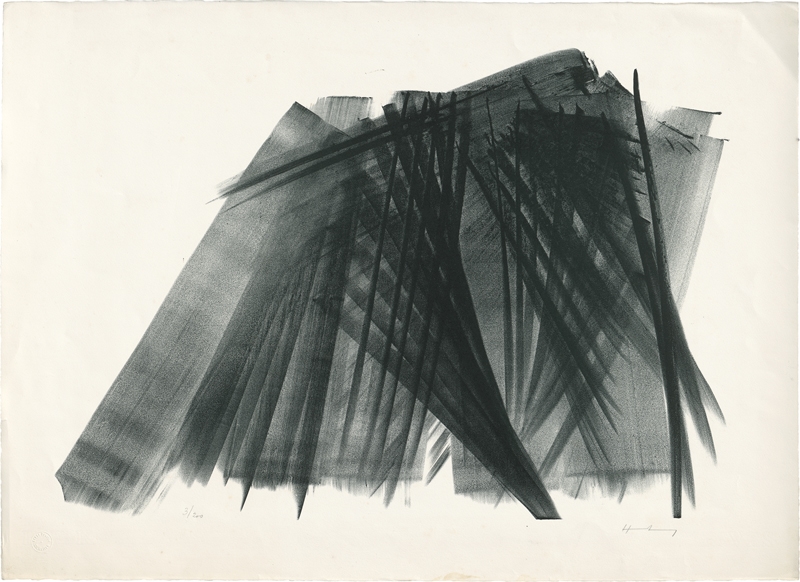 Hans Hartung | L 1966-38 (1966) | MutualArt