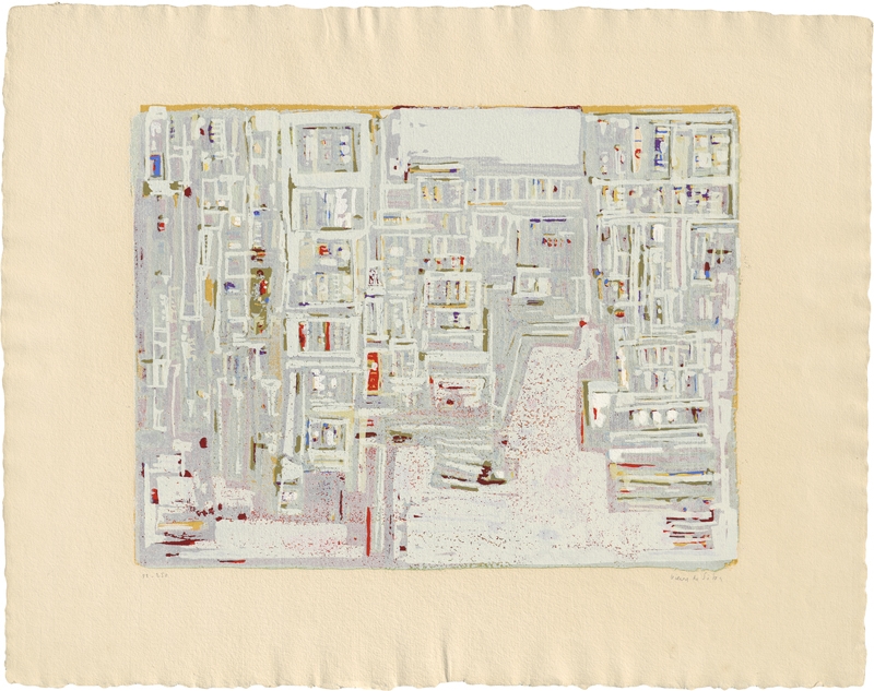 Maria Helena Vieira da Silva | La Bibliothèque (1959) | MutualArt