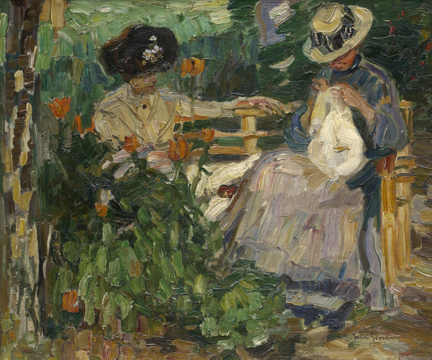 Josse Goossens | In der Sonne (1910) | MutualArt