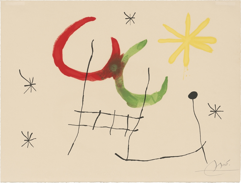 Joan Miró | Quelques fleurs pour les amis (1964) | MutualArt
