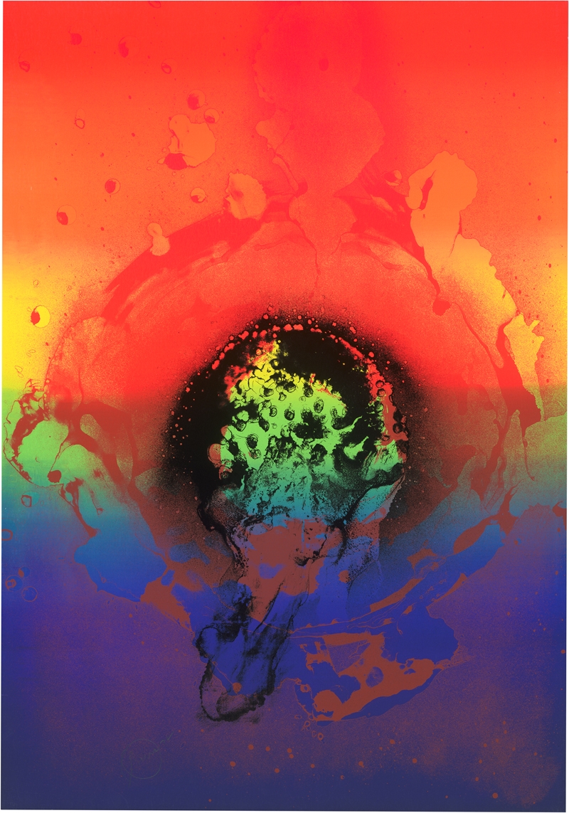 Otto Piene | Regenbogenregenbogen (1972) | MutualArt