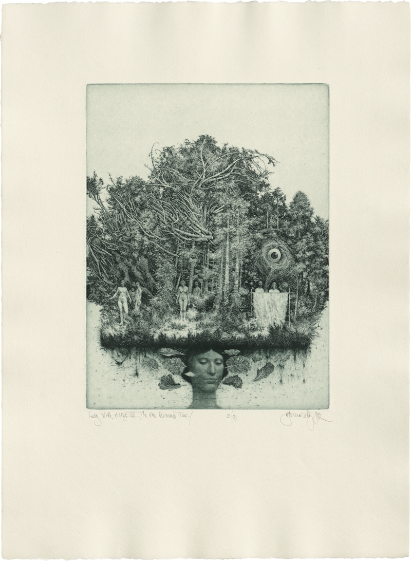 Albin Brunovsky | Lady with a Hat VIII/In the Summer Time (1989 ...