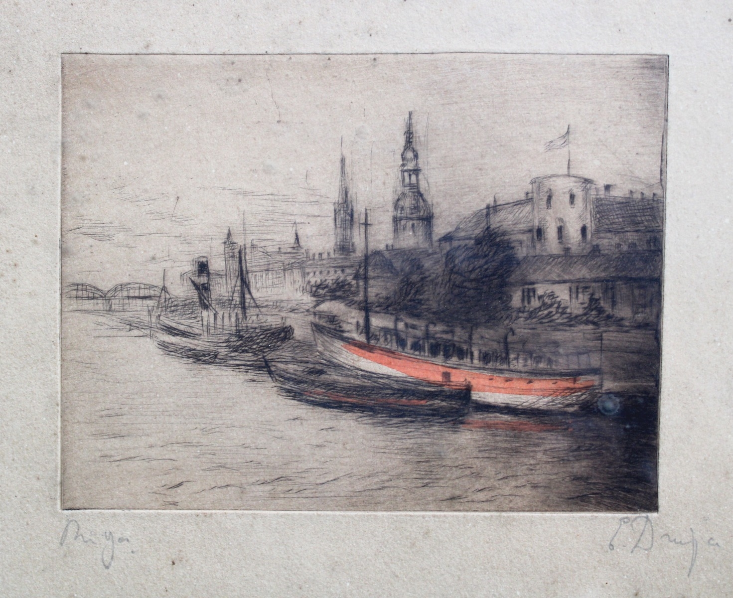 Elza Druja-Foršū | Old Riga | MutualArt