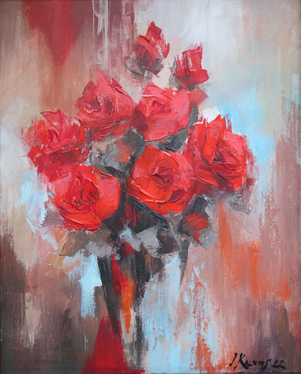 Indulis Kalnins | Roses | MutualArt