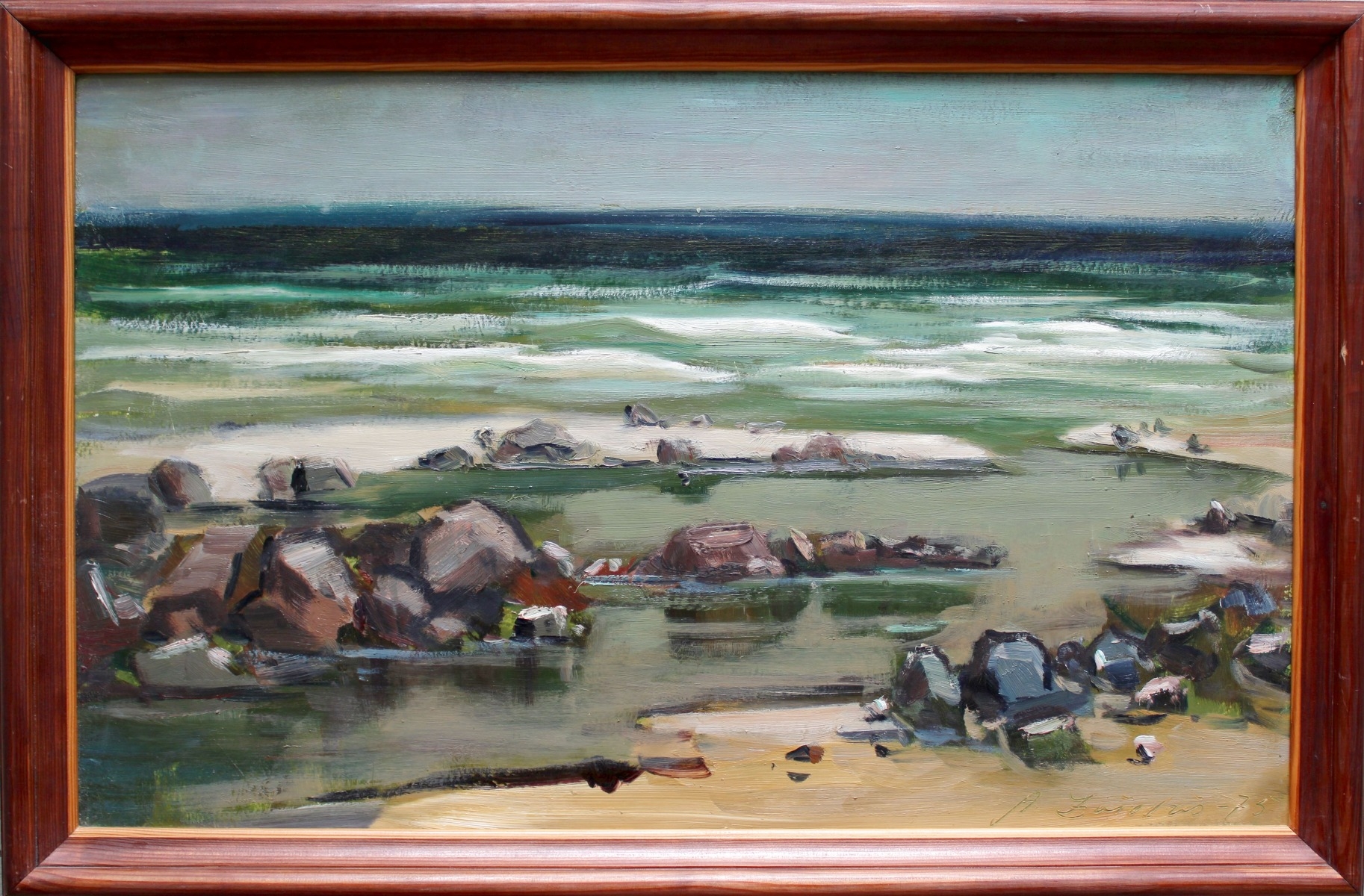 Aleksandrs Zviedris | Sea (1973) | MutualArt