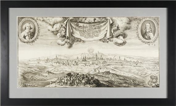 Matthäus Merian the Elder | SIEGE OF PRAGUE BY SWEDISH TROOPS (1663 ...
