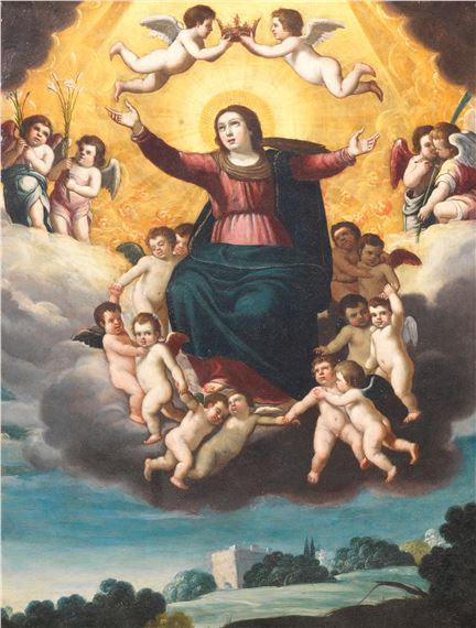 Carlo Saraceni | The Assumption of the Virgin | MutualArt
