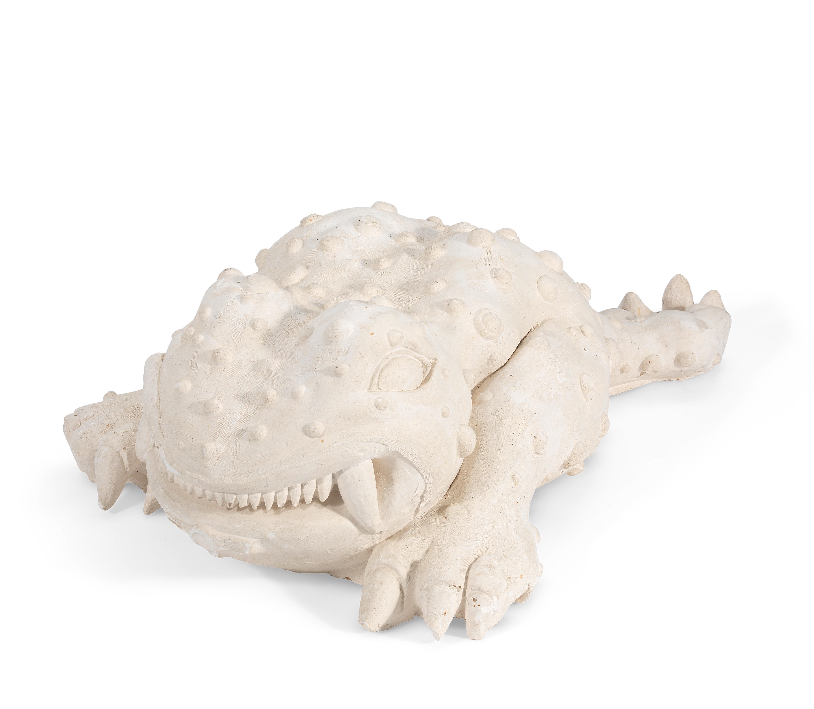 Eduardo Paolozzi | A plaster model of a grotesque toad from the studio ...