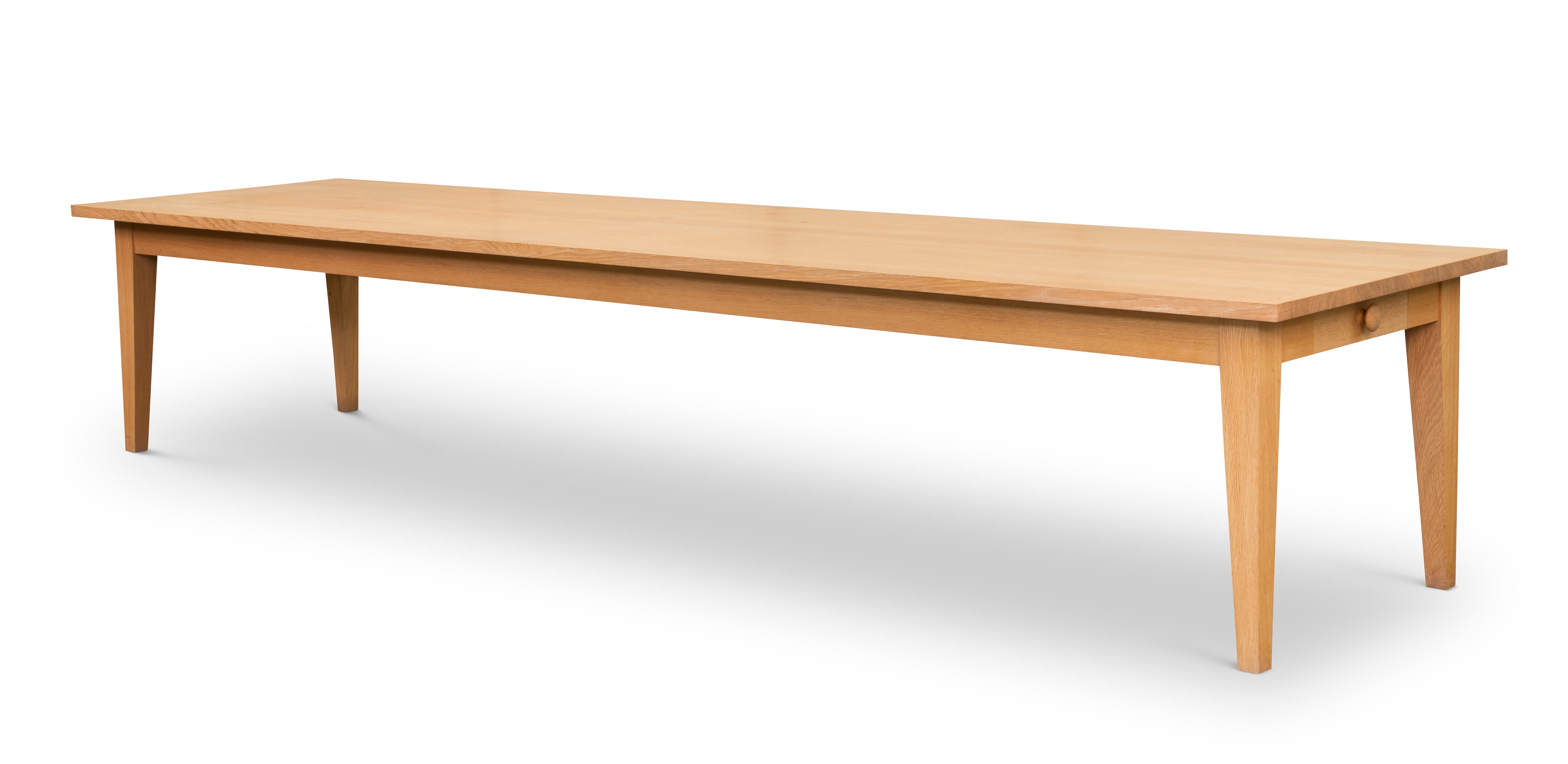 Terence Conran | A massive English oak dining table | MutualArt