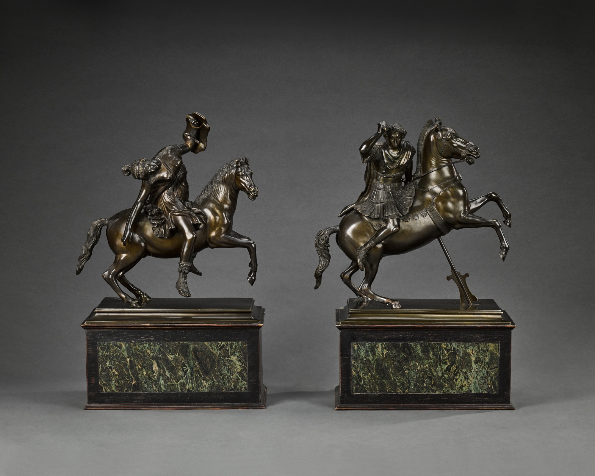 Italian School, 19th Century | Alexander the Great on horseback and the ...
