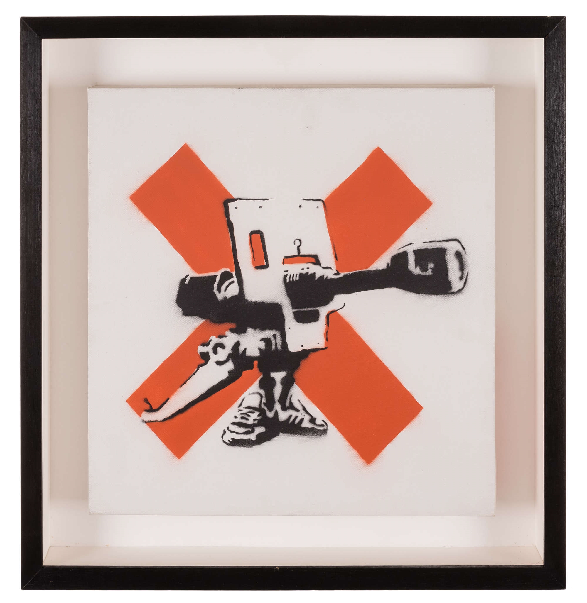 Banksy | Bad Meaning Good (2002) | MutualArt