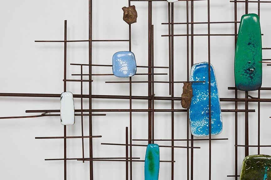 Carol Santora | Abstract wall sculpture, 1960s (1960s) | MutualArt