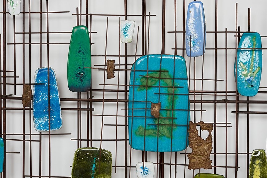 Carol Santora | Abstract wall sculpture, 1960s (1960s) | MutualArt