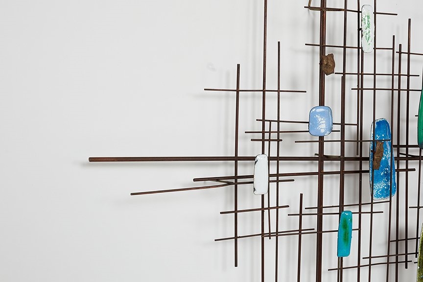 Carol Santora | Abstract wall sculpture, 1960s (1960s) | MutualArt