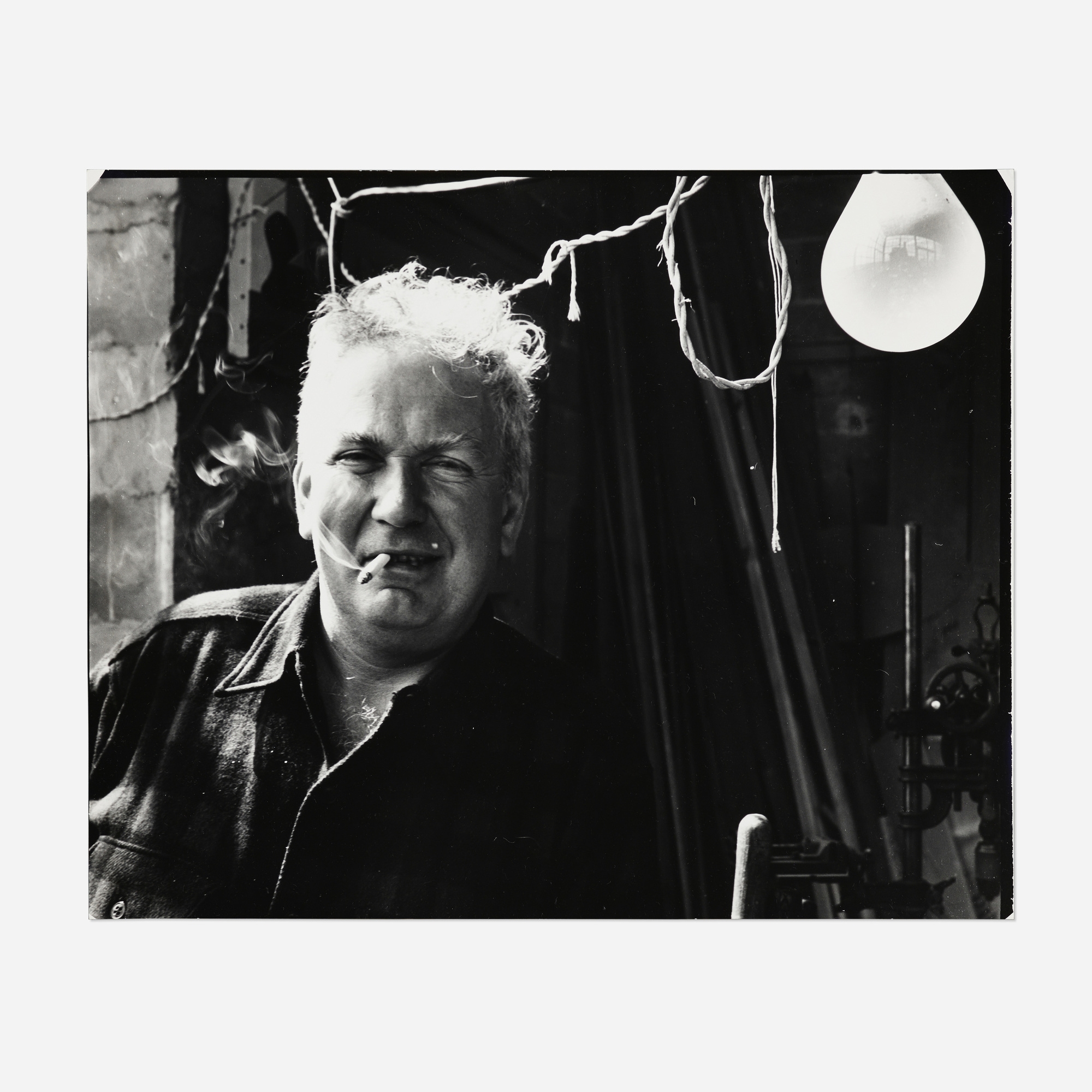 Herbert Matter | Two Photographs of Alexander Calder and Alberto ...