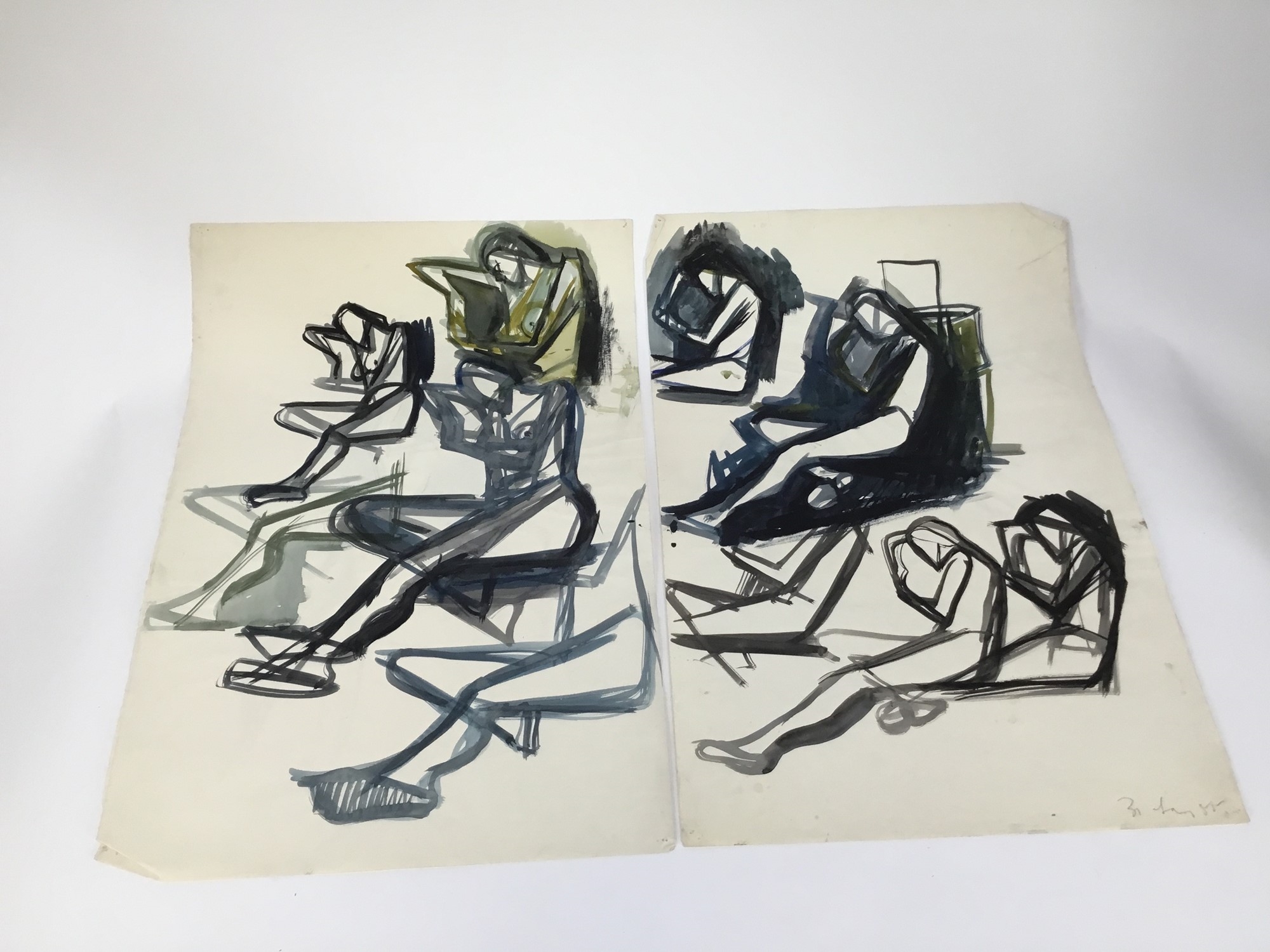 Peter Thursby | Ten figurative sketches | MutualArt