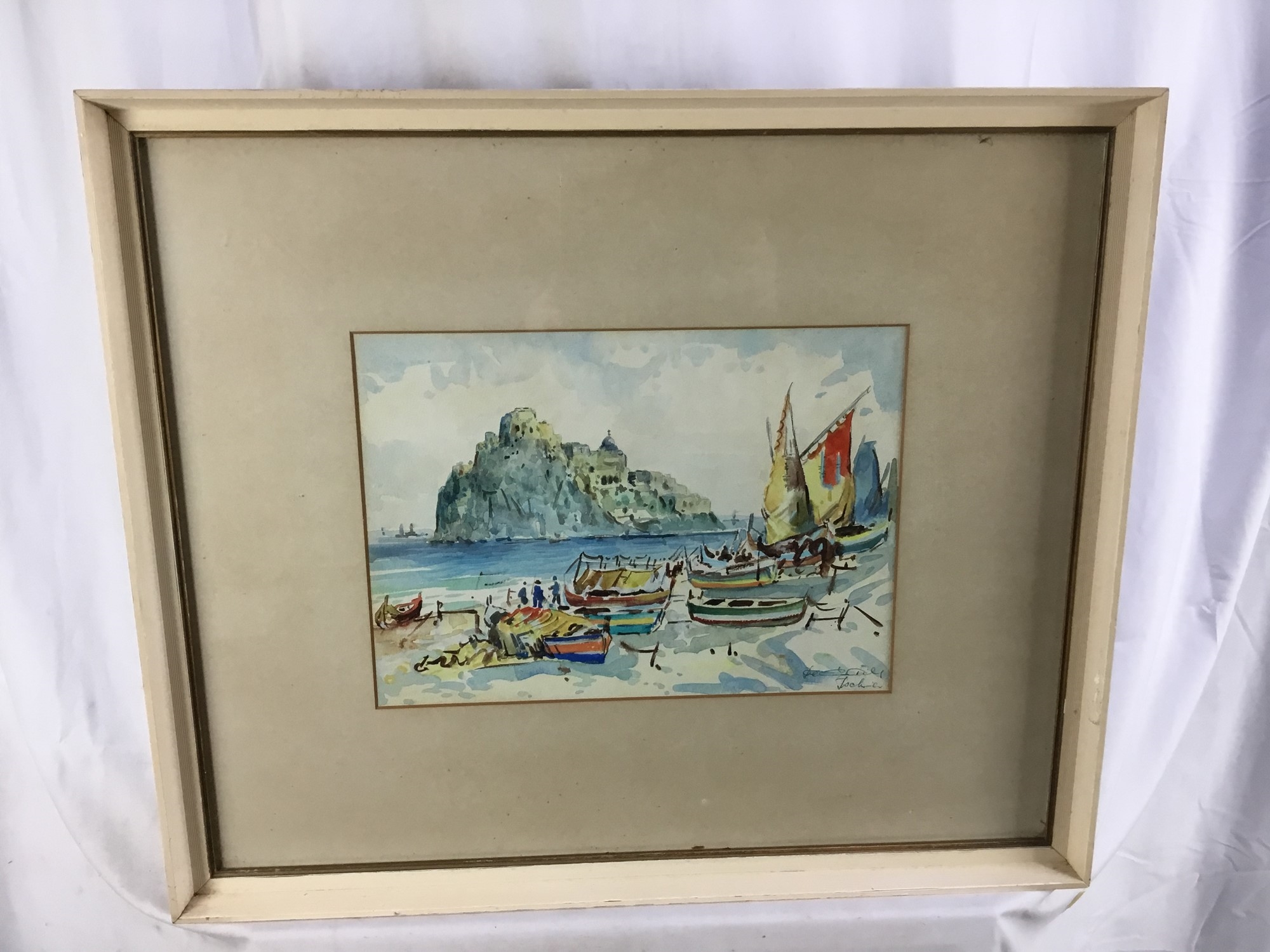 Jack Cox | Scene of Ischia | MutualArt