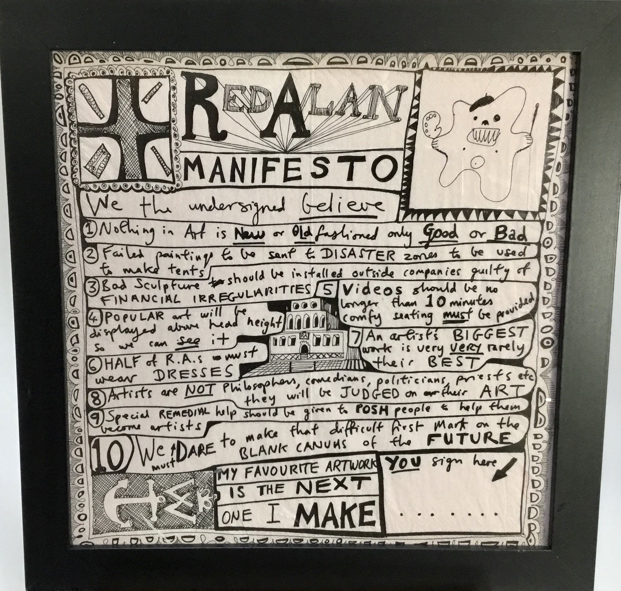 Grayson Perry | Red Alan Manifesto | MutualArt