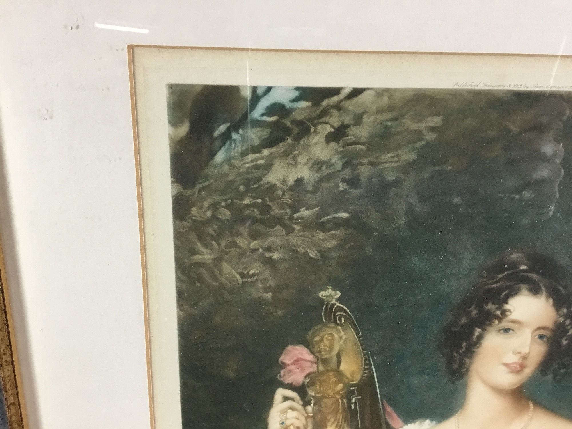 Richard Smythe | Portrait of a lady with a harp | MutualArt