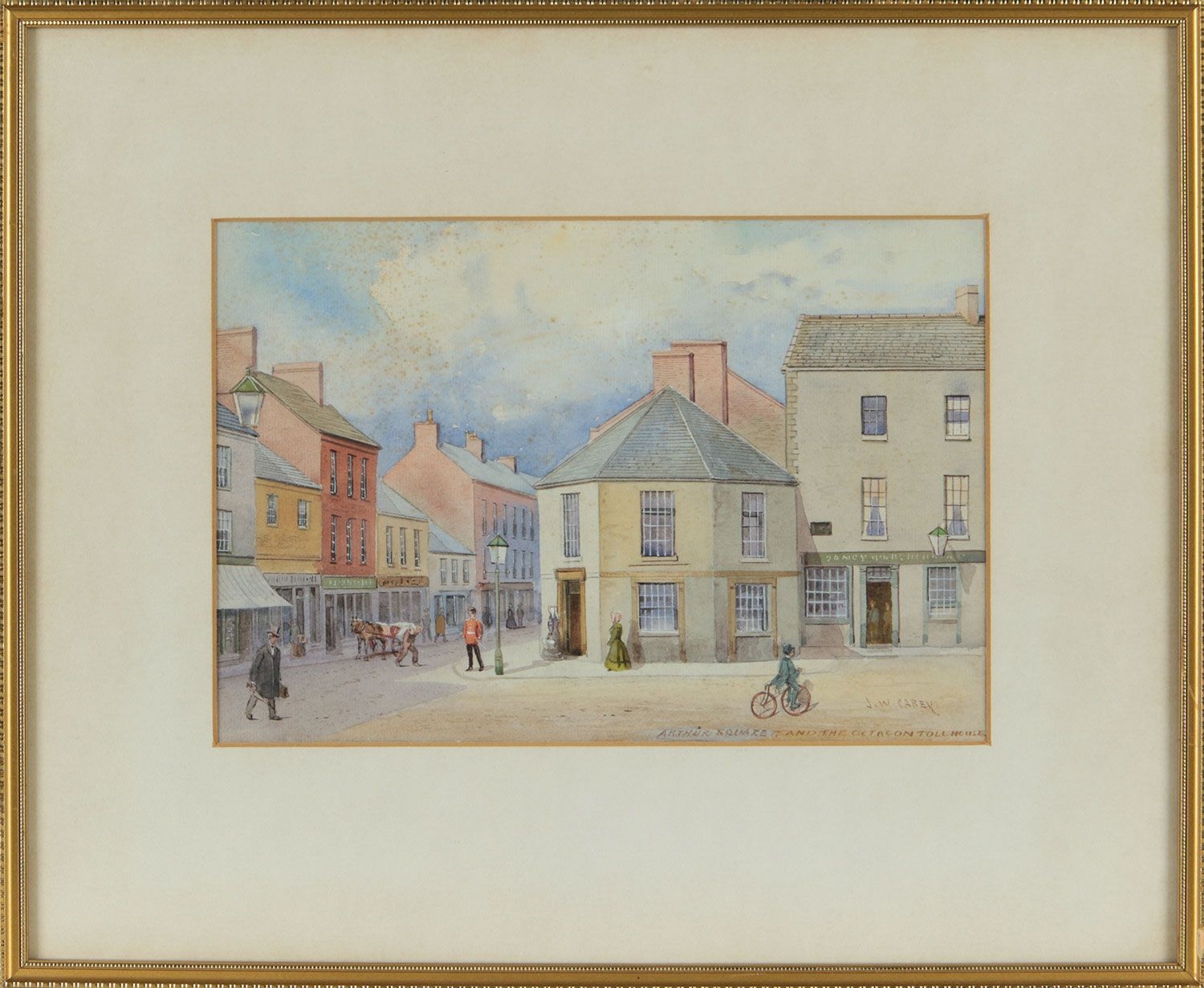 Joseph William Carey | ARTHUR SQUARE AND THE OCTACON TOLL OUSE, BELFAST ...