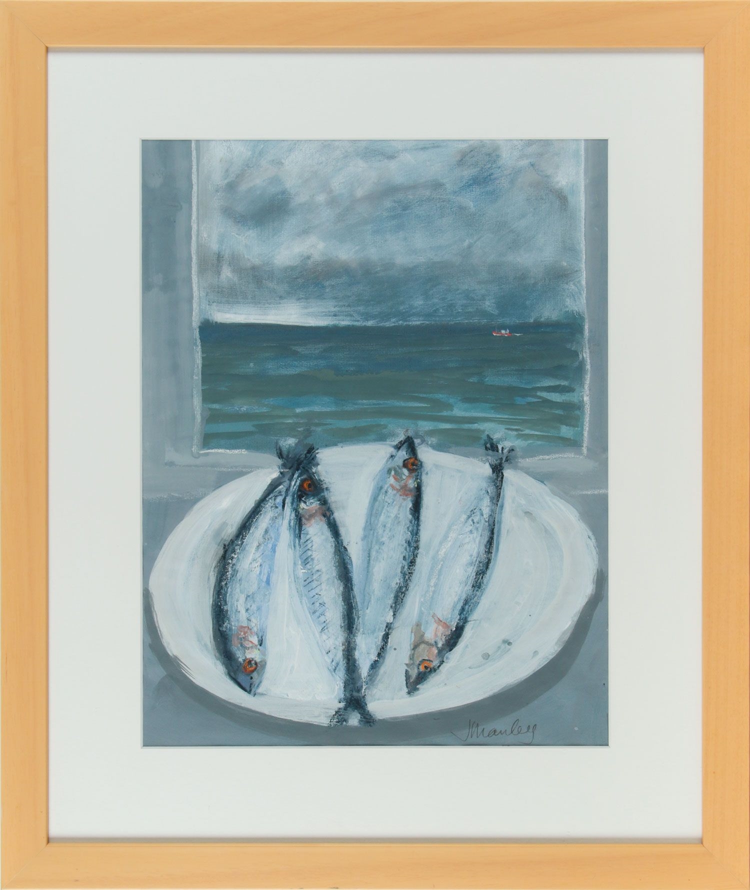 Jim Manley | SEA WINDOW HERRINGS | MutualArt