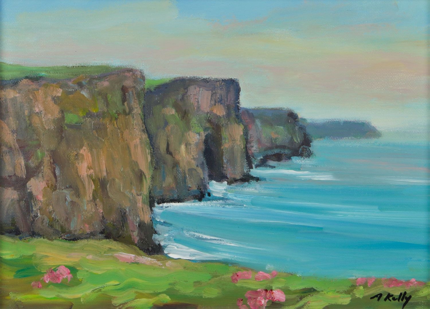 Ann Kelly | THE CLIFFS OF MOHER | MutualArt