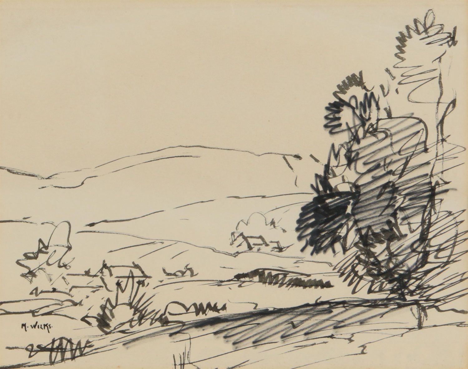 Maurice Canning Wilks | COUNTY ANTRIM LANDSCAPE | MutualArt