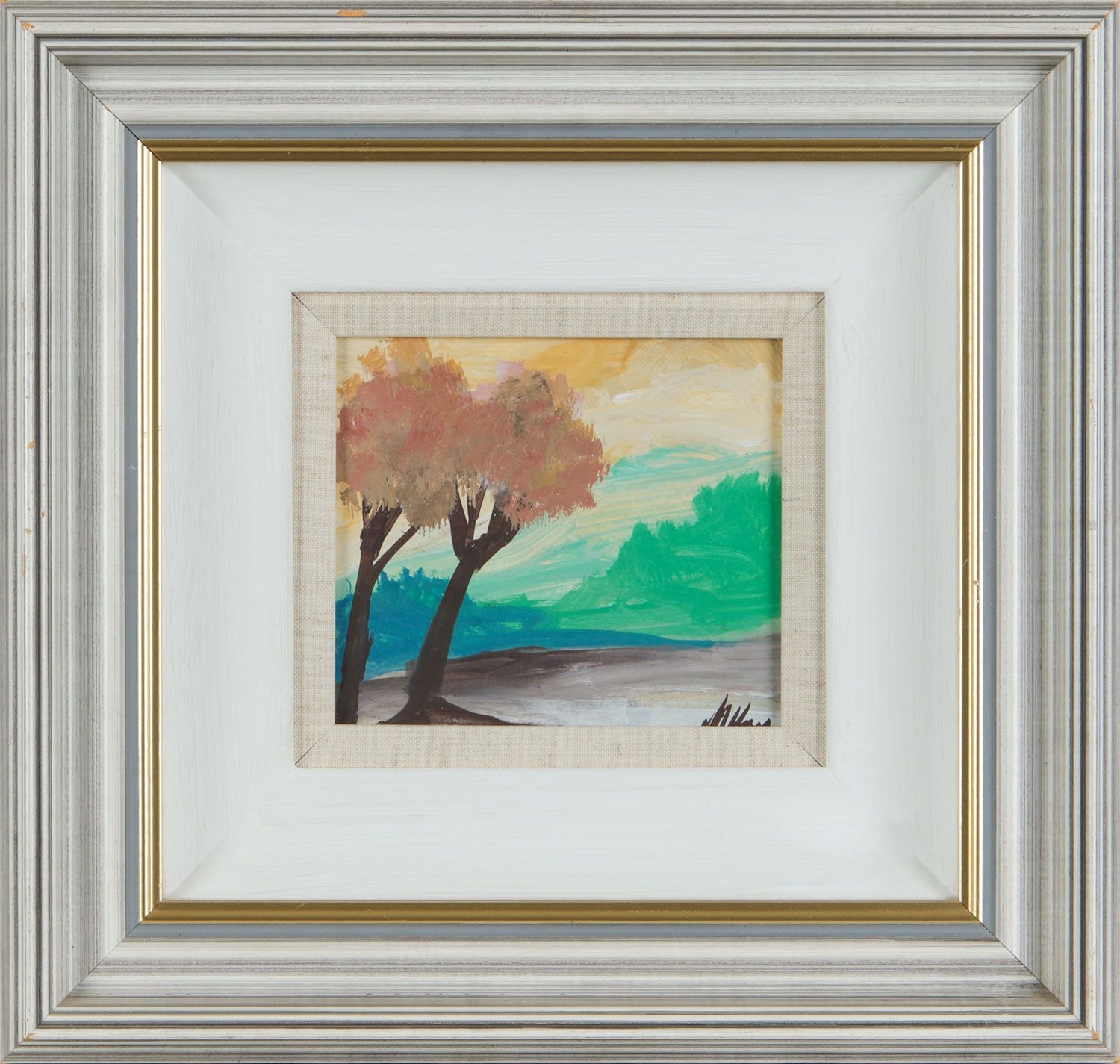 Markey Robinson | TWO TREES IN A LANDSCAPE | MutualArt