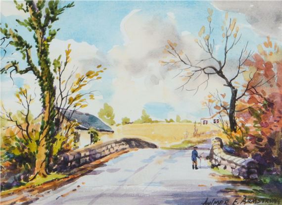 Aylmer E. Armstrong | TAKING A STROLL | MutualArt