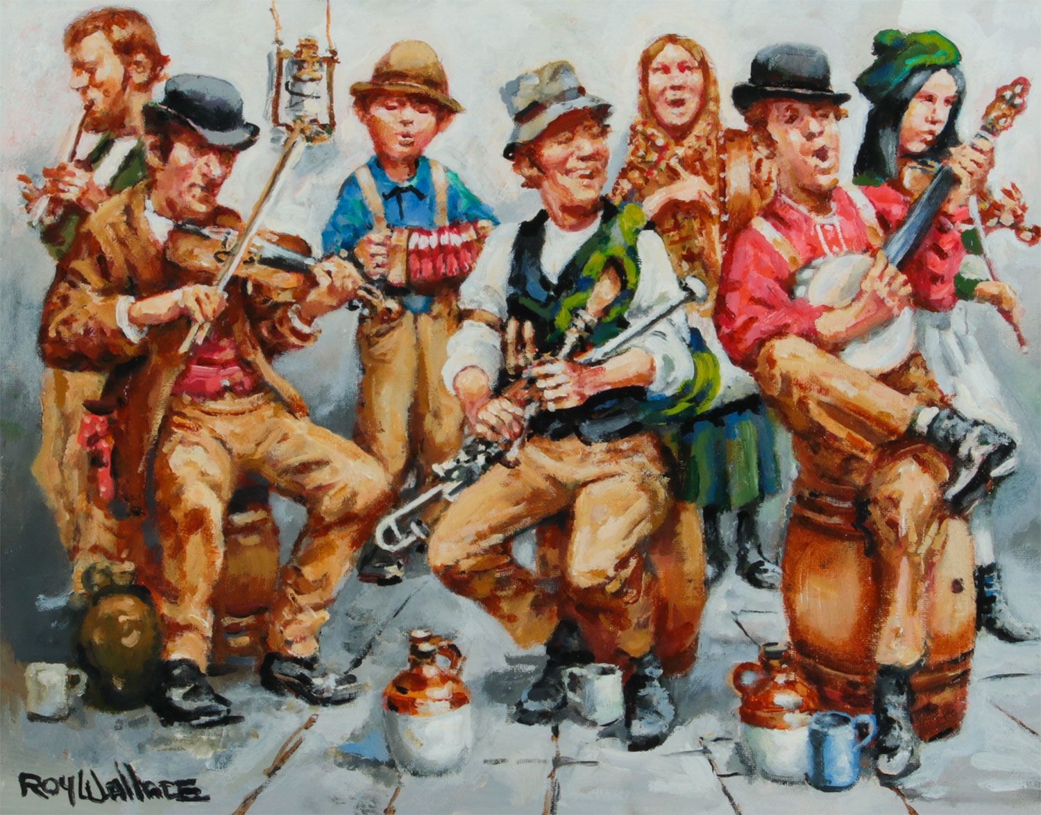 Roy Wallace | THE JUICE OF THE BARLEY | MutualArt