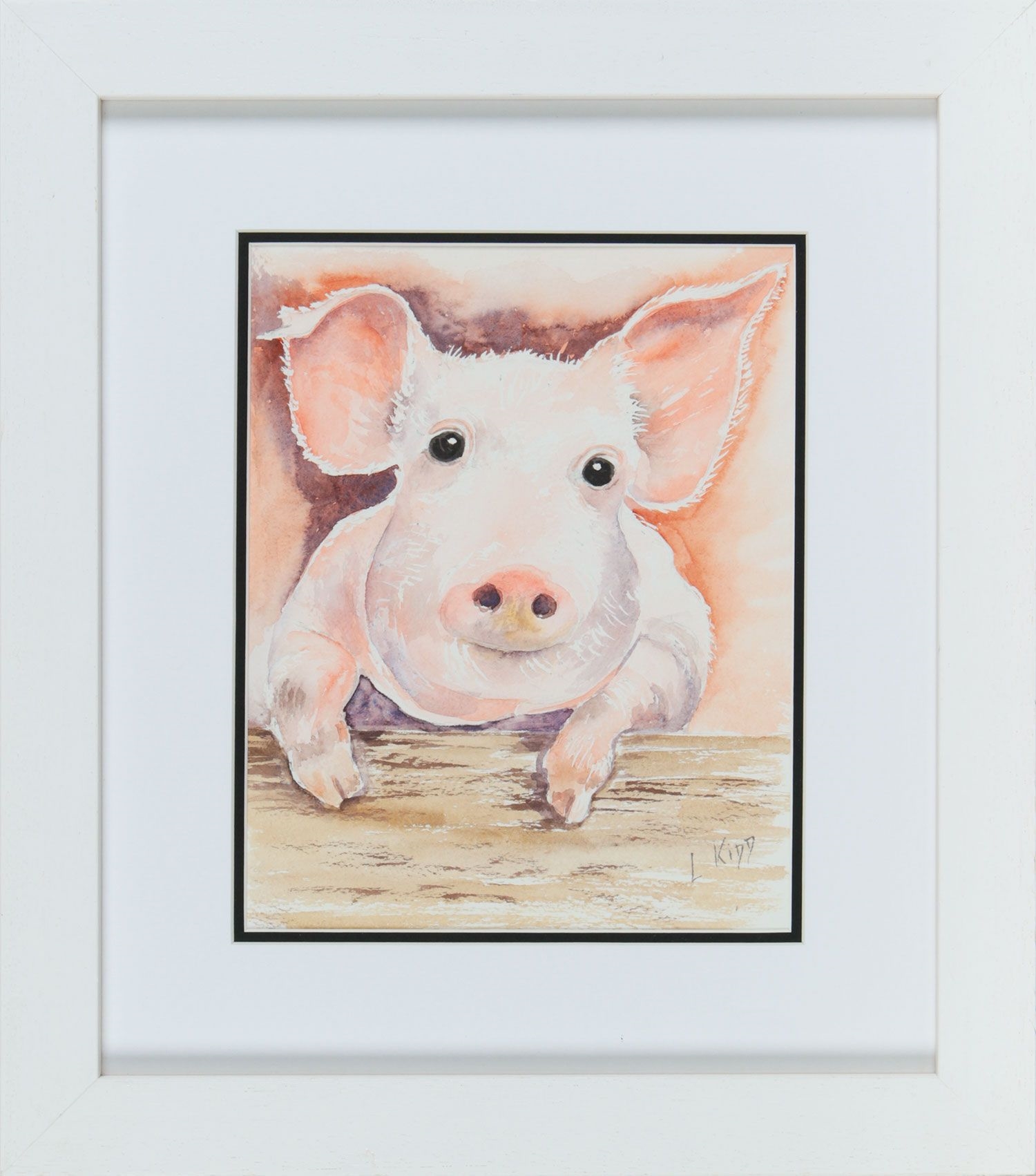 Lorraine Kidd | INQUISITIVE PIGLET | MutualArt