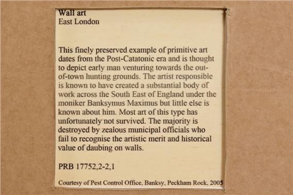 Banksy | Peckham Rock | MutualArt