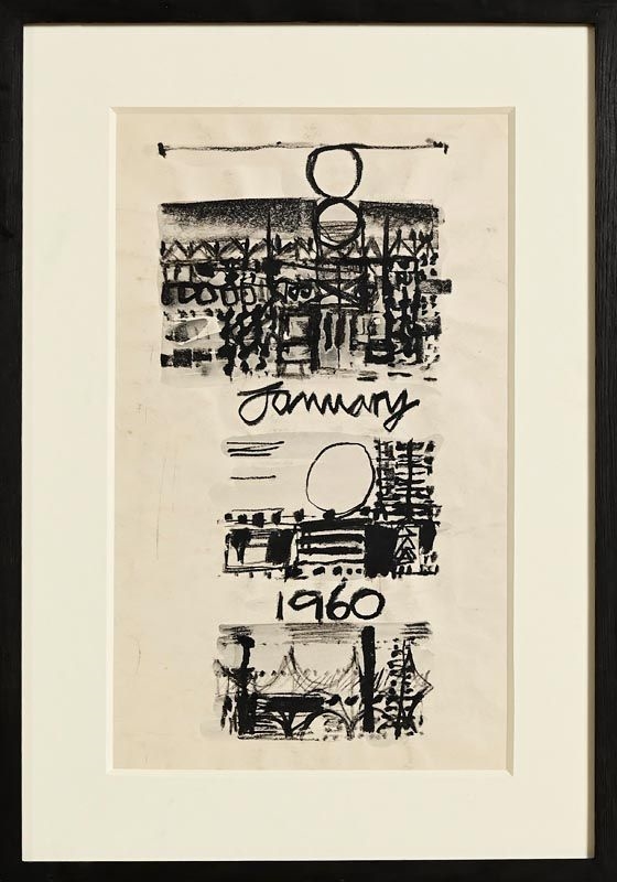 Colin Middleton | January (1960) (1960) | MutualArt