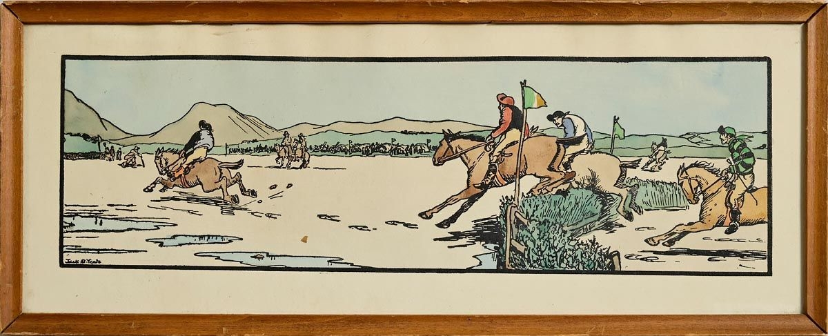 Jack B. Yeats | The Strand Races: Start | MutualArt