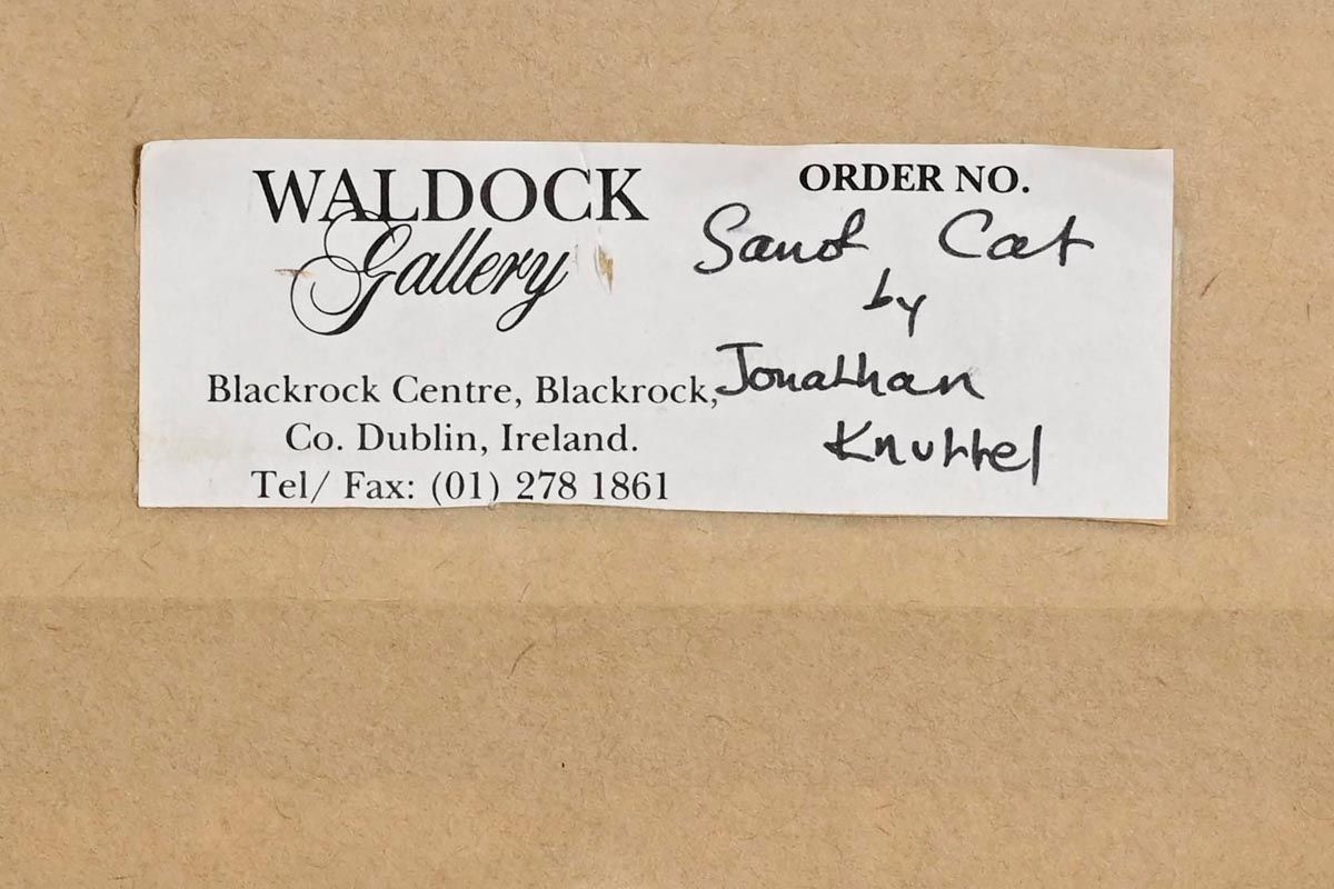 Jonathan Knuttel | Sand Cat | MutualArt