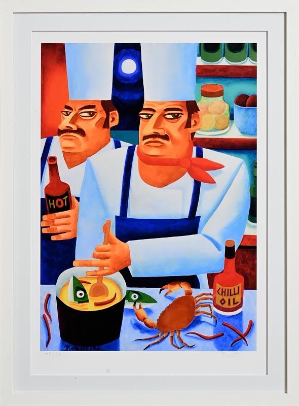 Graham Knuttel | Hot in the Kitchen | MutualArt