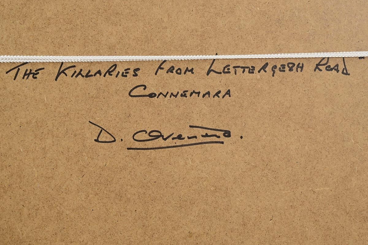 David Overend | The Killary From Lettergesh Road, Connemara | MutualArt