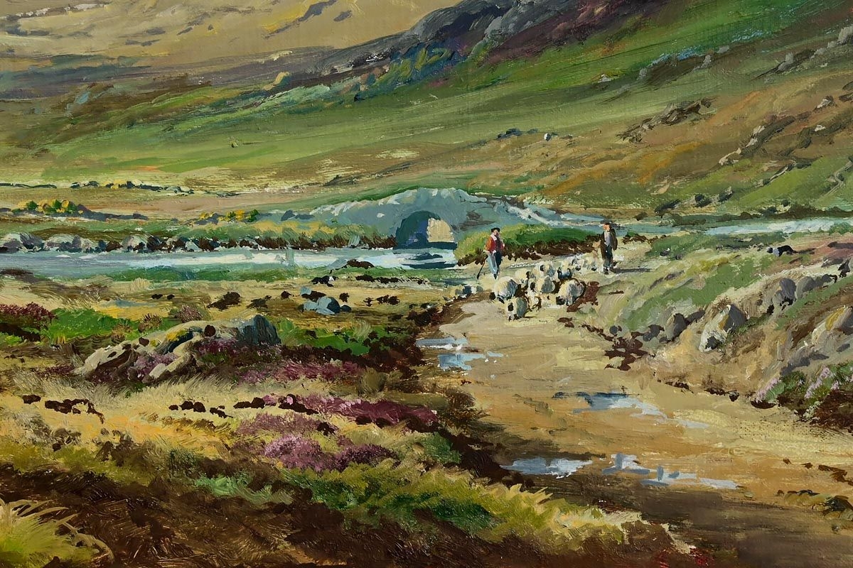 Robert Bertie Higgins | Connemara Landscape | MutualArt