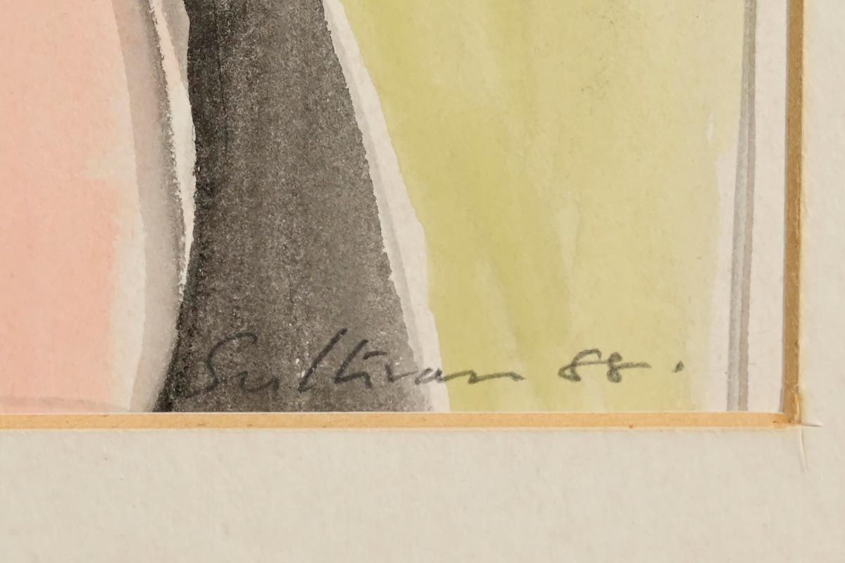 John Sullivan | Nude in Front of a Mirror (1988) (1988) | MutualArt