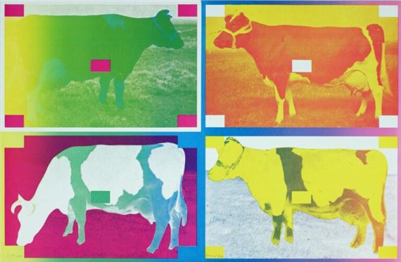 Samuel Buri | 4 Kühe | MutualArt