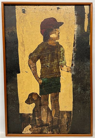 Jorge Ruano | Niño y Perro | MutualArt