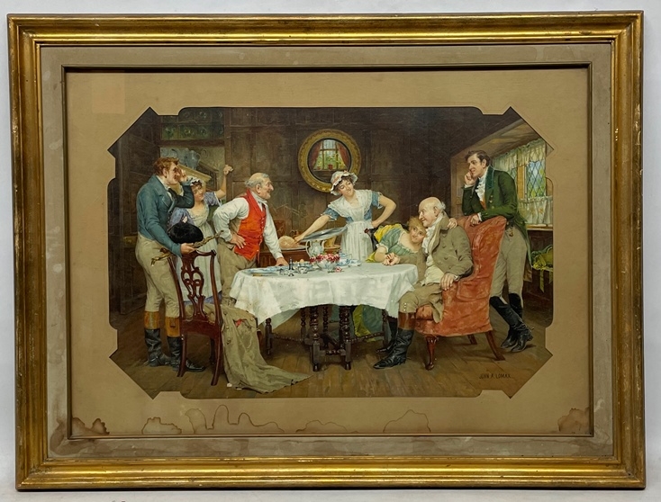 John Arthur Lomax | Escena interior | MutualArt