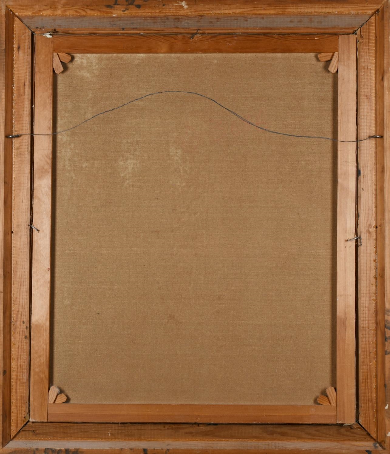 Emil Lindgren | Motif depicting a dalecarlian hill arranging a bouquet ...