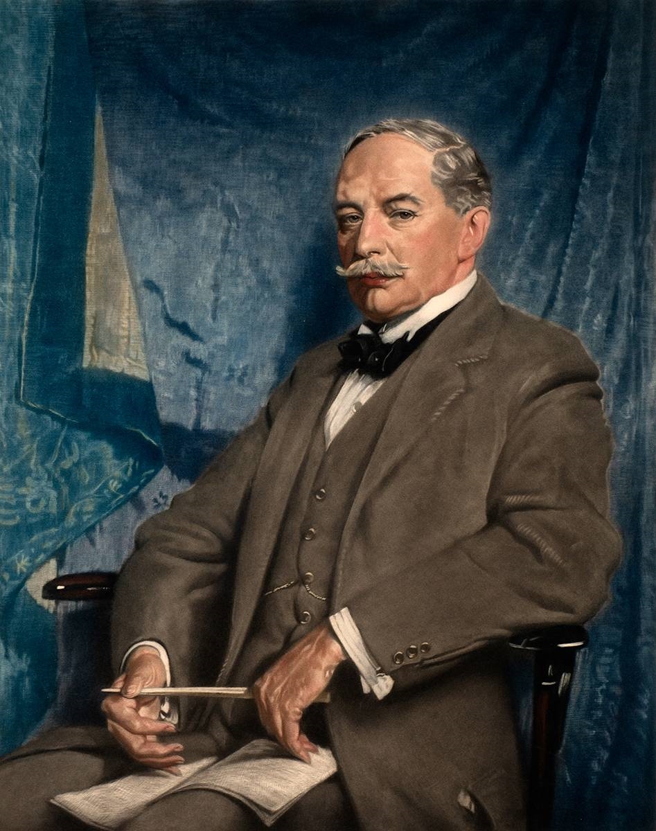 William Orpen | PORTRAIT OF LORD DEWAR, THOMAS ROBERT DEWAR, 1ST BARON ...