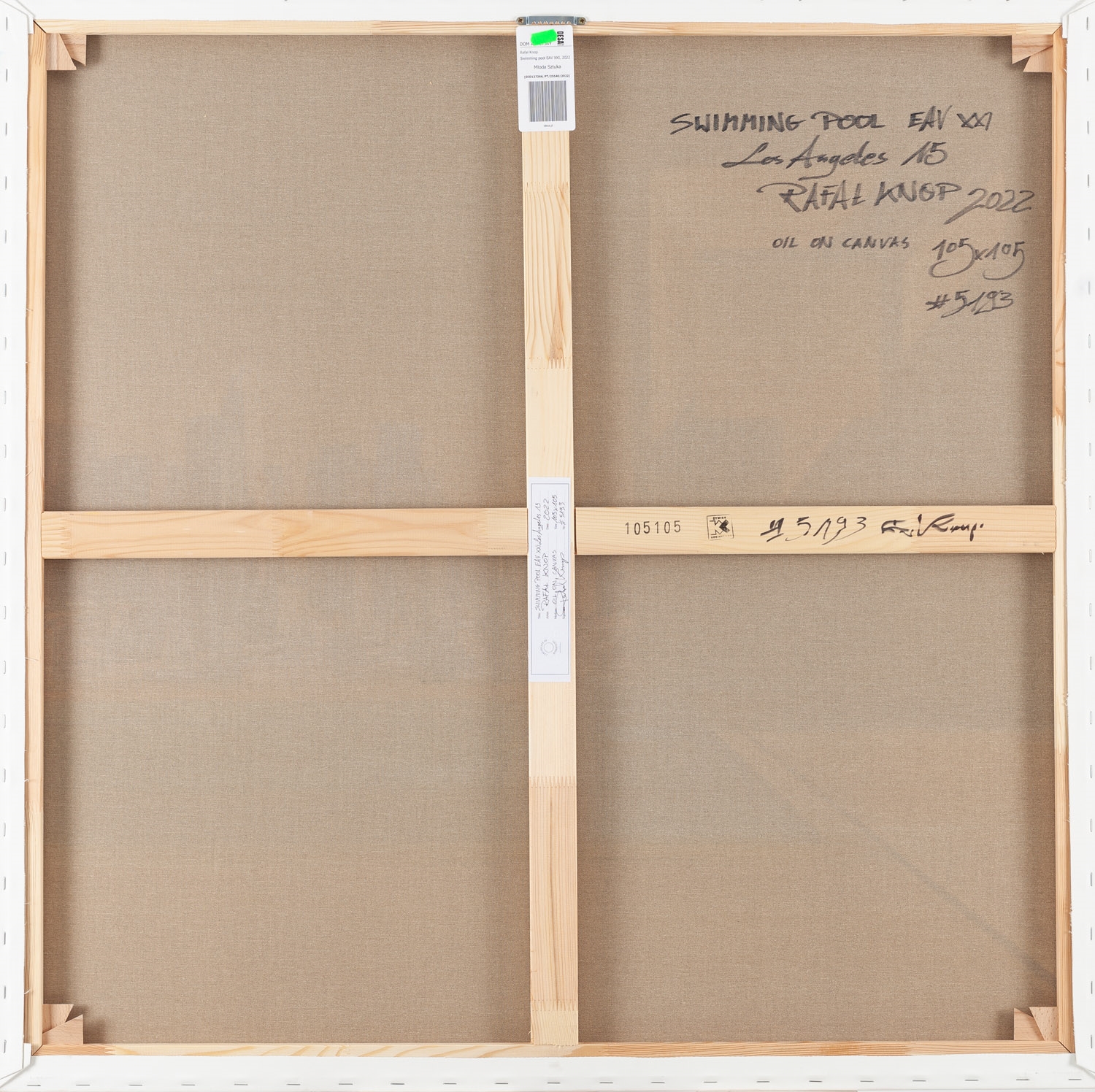 Rafal Knop | Swimming Pool EAV XXI (2022) | MutualArt