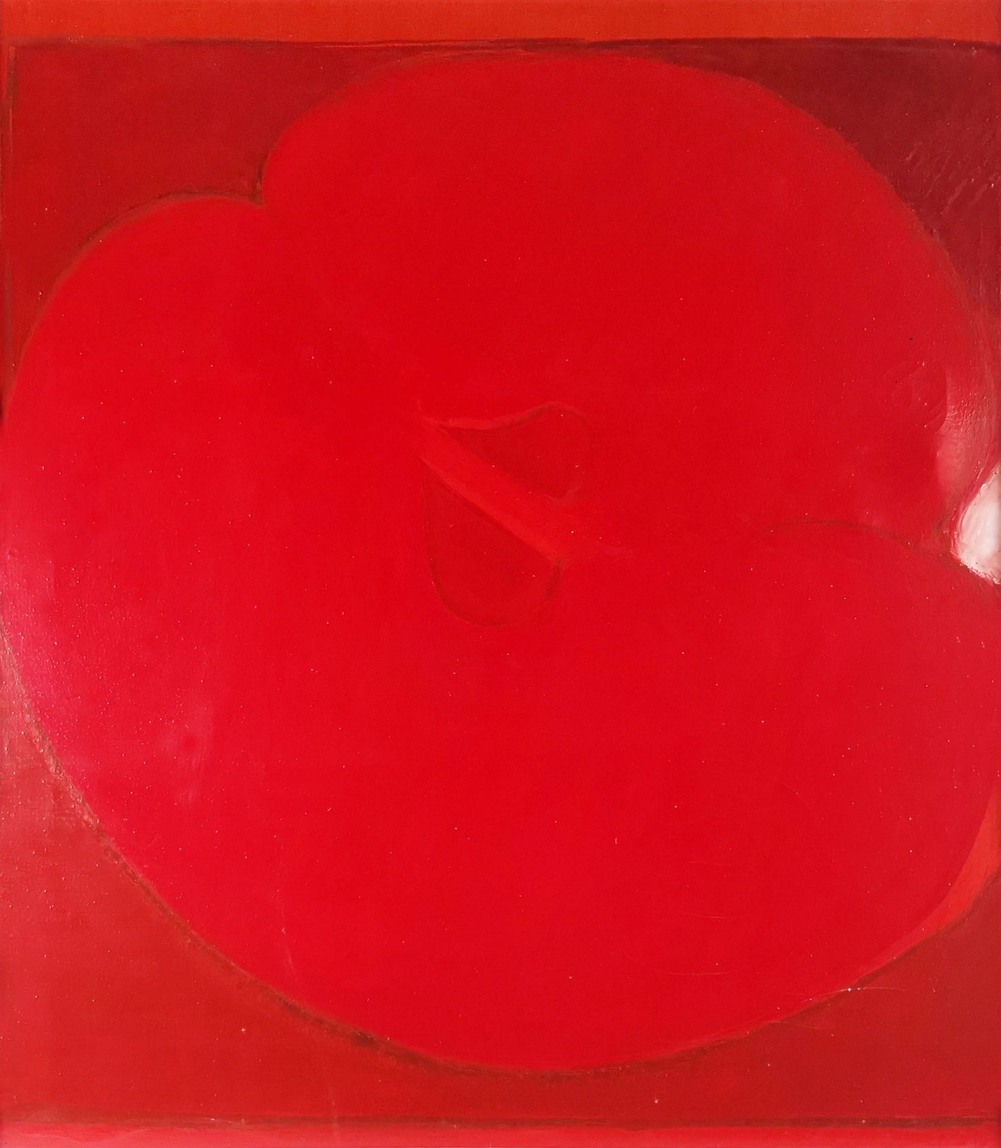 Max André Schärlig | Abstraction rouge (1973) | MutualArt