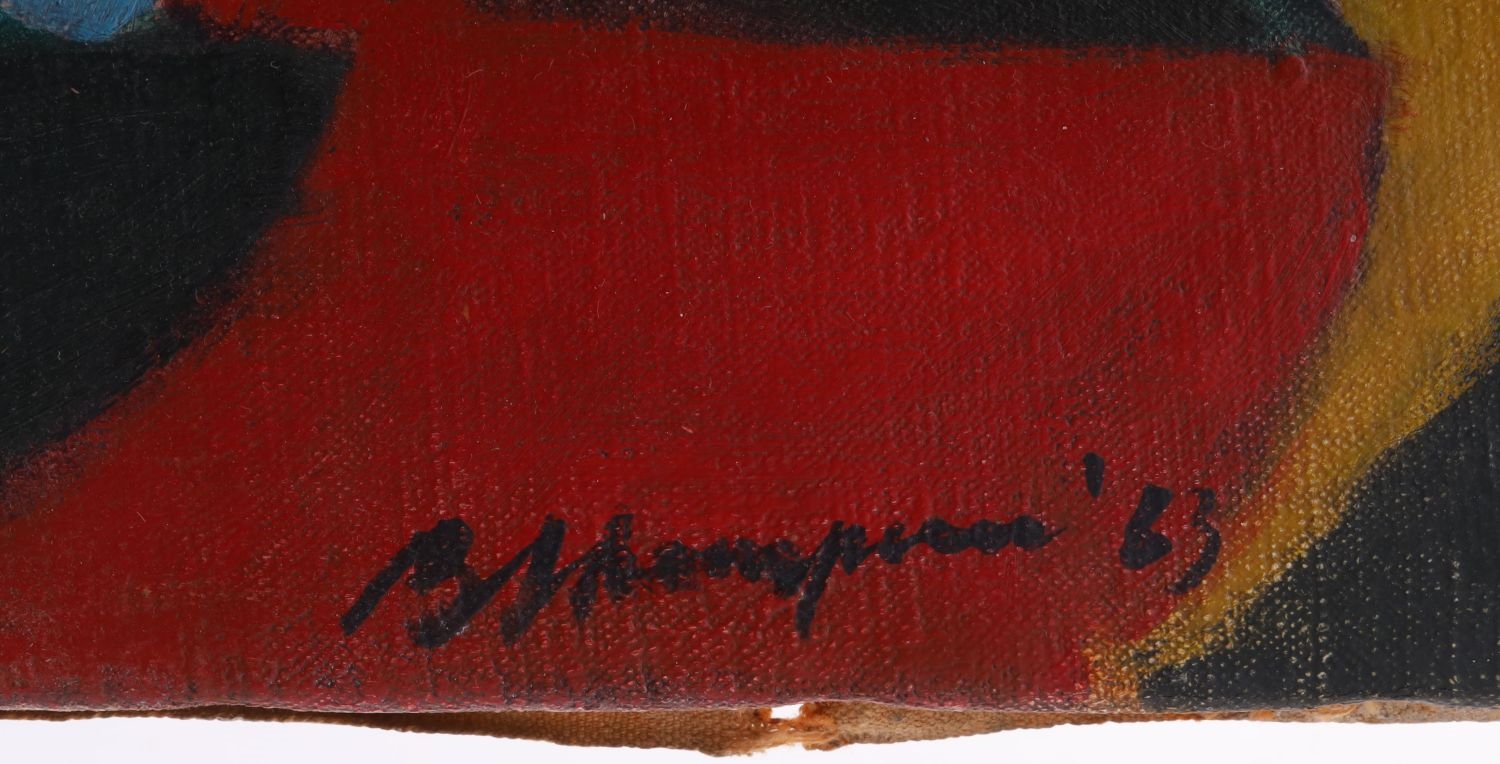 Bob Thompson | AN AMERICAN OIL ON CANVAS PAINTING SIGNED B. THOMPSON ...