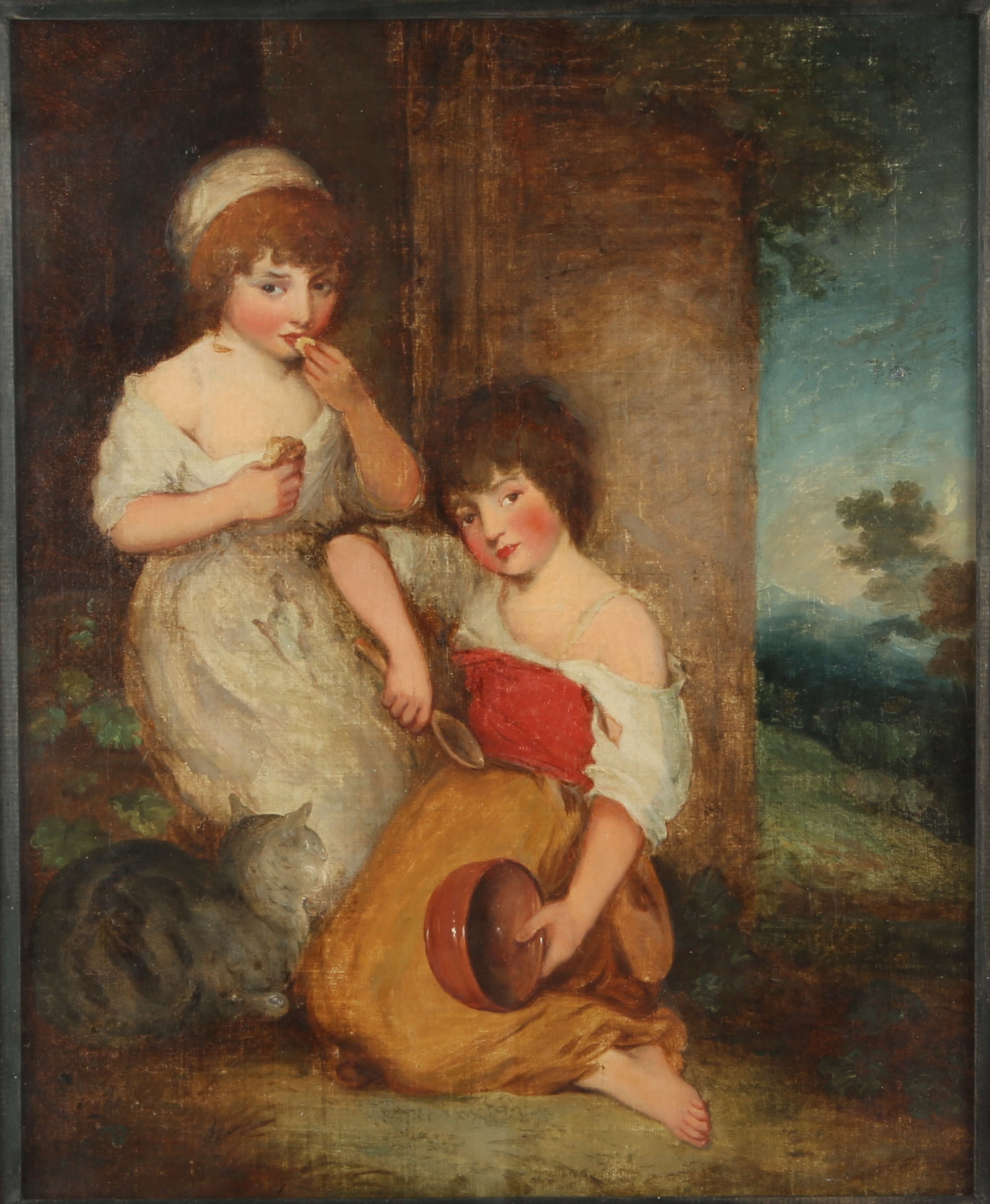 Thomas Gainsborough | Young Hobbinol and Ganderetta | MutualArt
