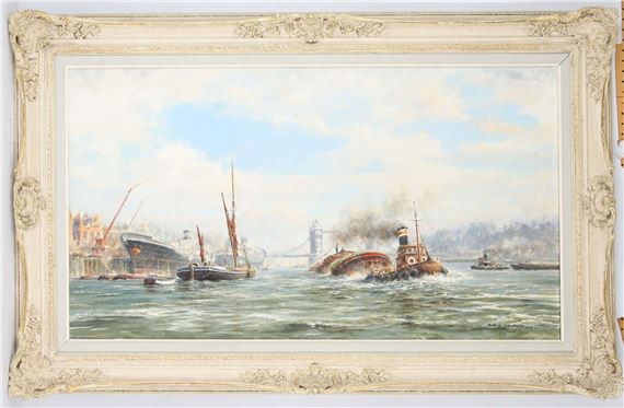 Robin Goodwin | The Pool of London from Cherry Garden Pier (1973 ...