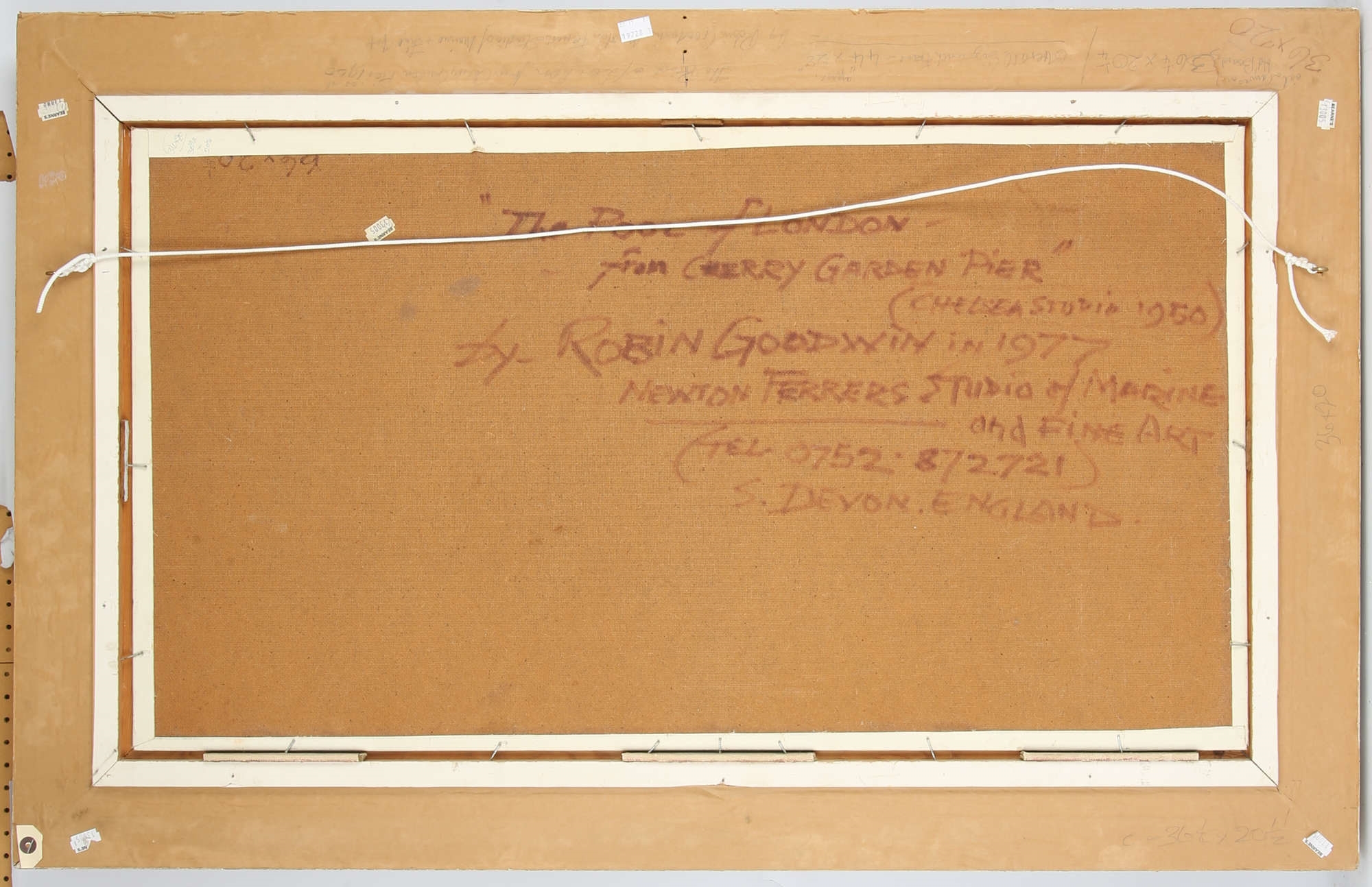 Robin Goodwin | The Pool of London from Cherry Garden Pier (1973 ...